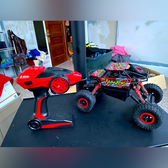 Games | Rc Rock Crawler 4wd Large Size Remote Control Off Road Car ...